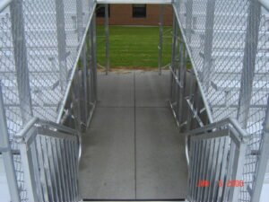 Elevated Bleachers | American Aluminum Seating Inc.